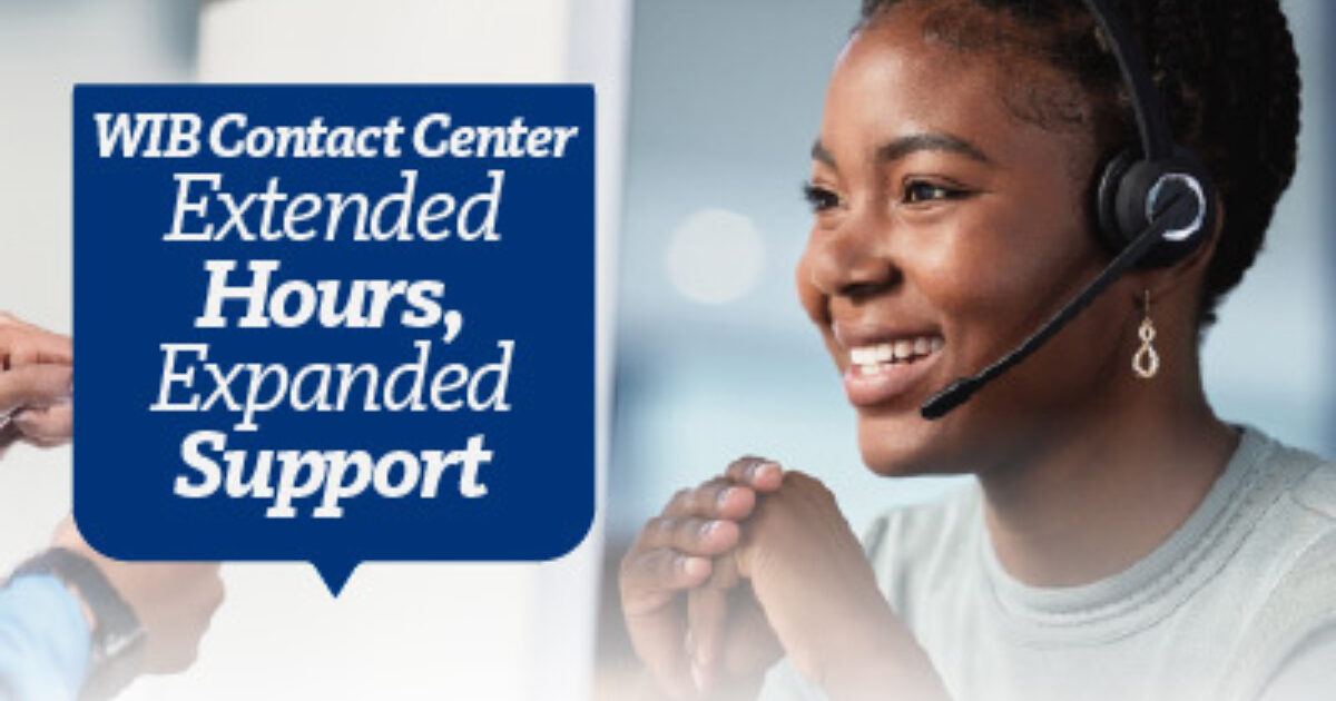 WIB Contact Center - Extended Hours, Expanded Support - The Windward ...