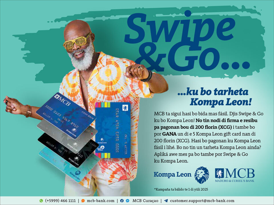 Swipe & Go with Kompa Leon Credit Card - Maduro & Curiel’s Bank