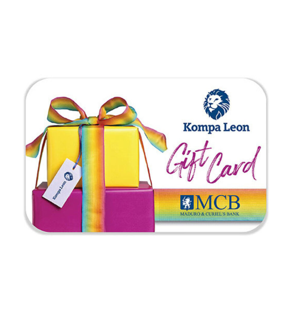 Kompa Leon Gift Card - Maduro & Curiel’s Bank